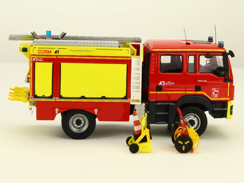MAN TGM Gallin CCRM Pompiers Alerte 1 43 Autos Miniatures Tacot