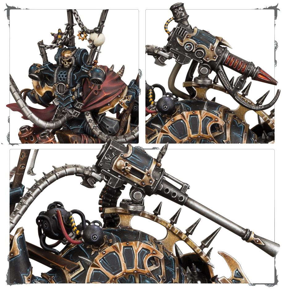 Chaos Space Marines - Vex Machinator, Arch-Lord Discordant - Warhammer ...