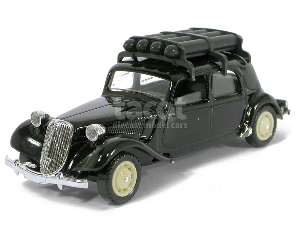 Citroën - Traction 15CV Gazogène - Solido - 1/43 - Autos Miniatures Tacot