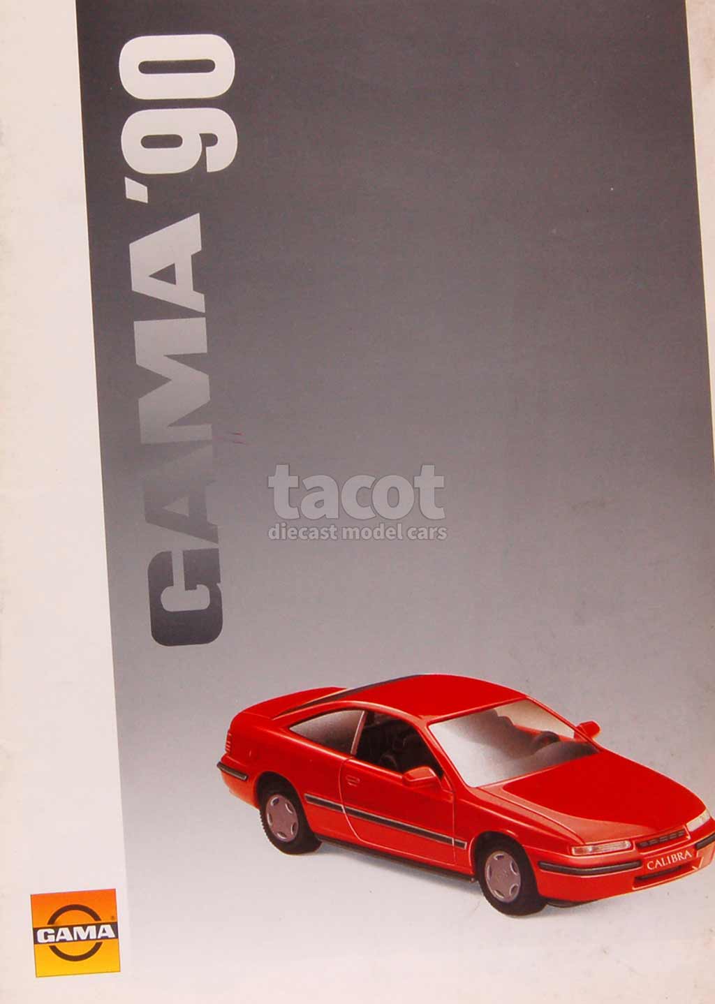Catalogue - Gama 1990 - Gama - - - Autos Miniatures Tacot
