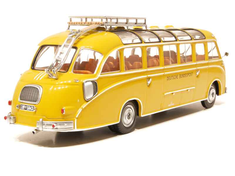 Setra - S8 Bus Poste 1953 - Minichamps - 1/43 - Autos Miniatures Tacot
