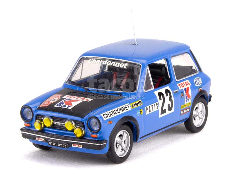 Autobianchi - A112 Abarth Monte-Carlo 1978 - Modèle Presse - 1/43 - Autos Miniatures Tacot