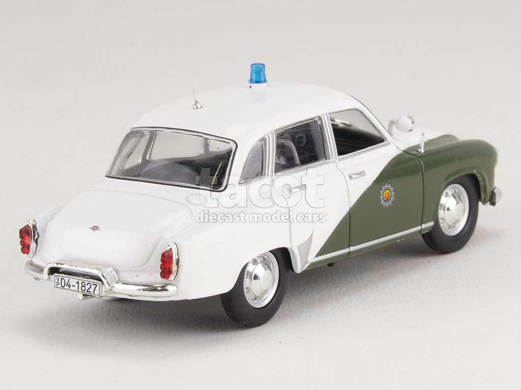 Wartburg - 311 police - Modèle Presse - 1/43 - Autos Miniatures Tacot