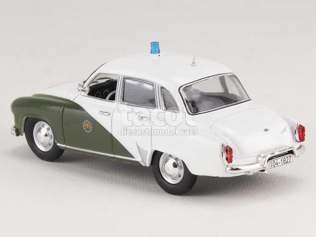 Wartburg 311 Police Mod le Presse 1 43 Autos Miniatures Tacot wartburg-311-police-mod-le-presse-1-43-autos-miniatures-tacot