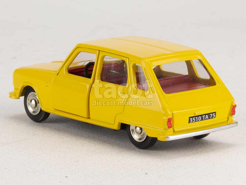 Renault - R6 - Dinky Toys Chine - 1/43 - Autos Miniatures Tacot