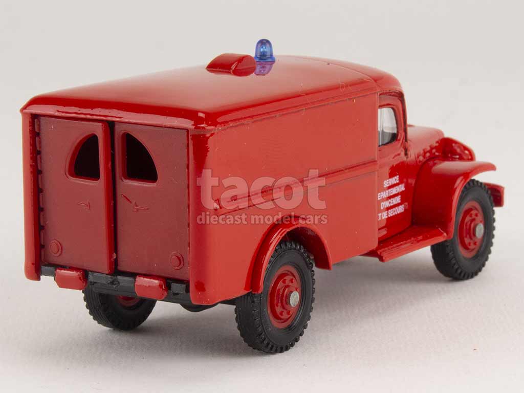 Dodge - WC54 Pompiers - Solido Presse - 1/50 - Autos Miniatures Tacot
