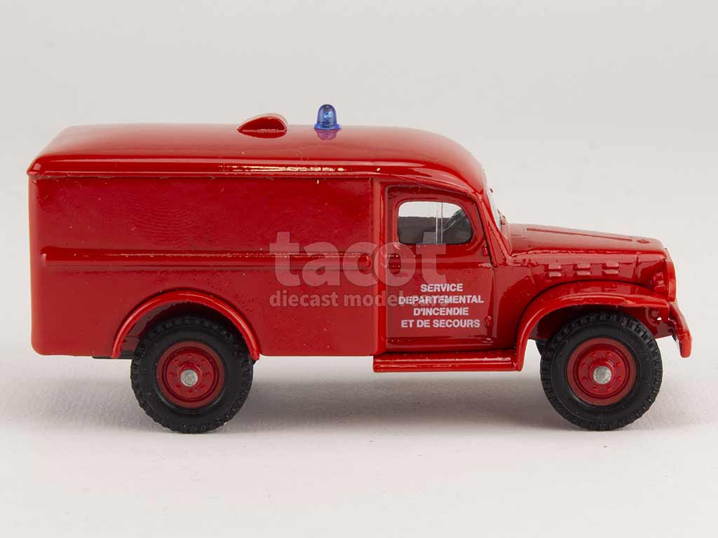 Dodge - WC54 Pompiers - Solido Presse - 1/50 - Autos Miniatures Tacot