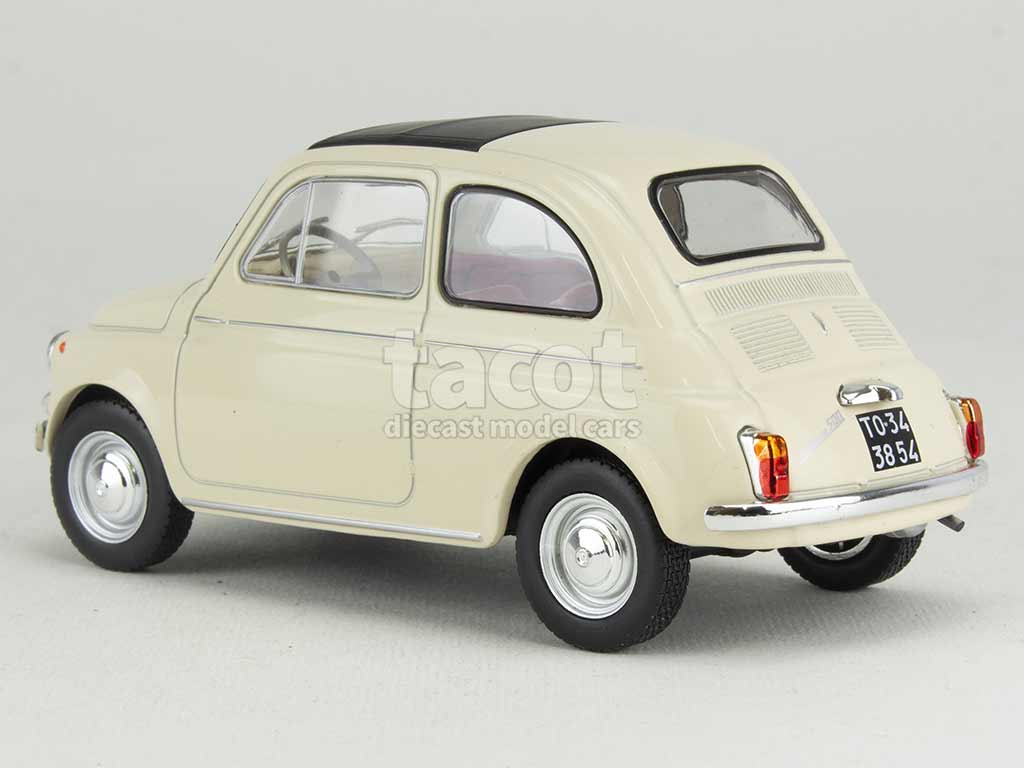Fiat - 500D 1960 - Modèle Presse - 1/24 - Autos Miniatures Tacot