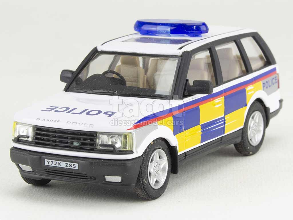 Land Rover - Range Rover Police 1998 - Oliex - 1/43 - Autos Miniatures ...