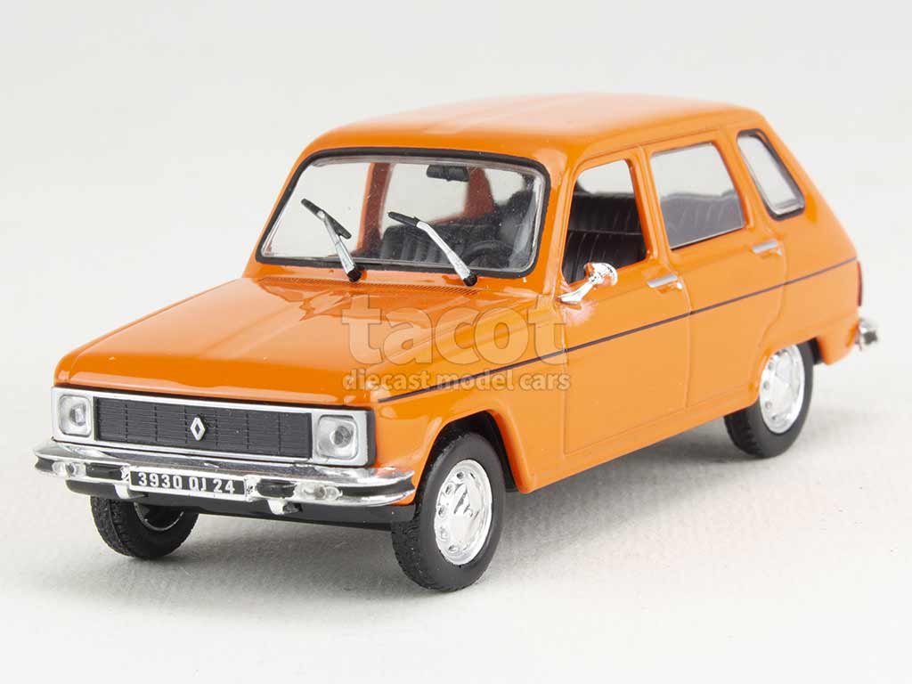 Renault - R6 1976 - Modèle Presse - 1/43 - Autos Miniatures Tacot