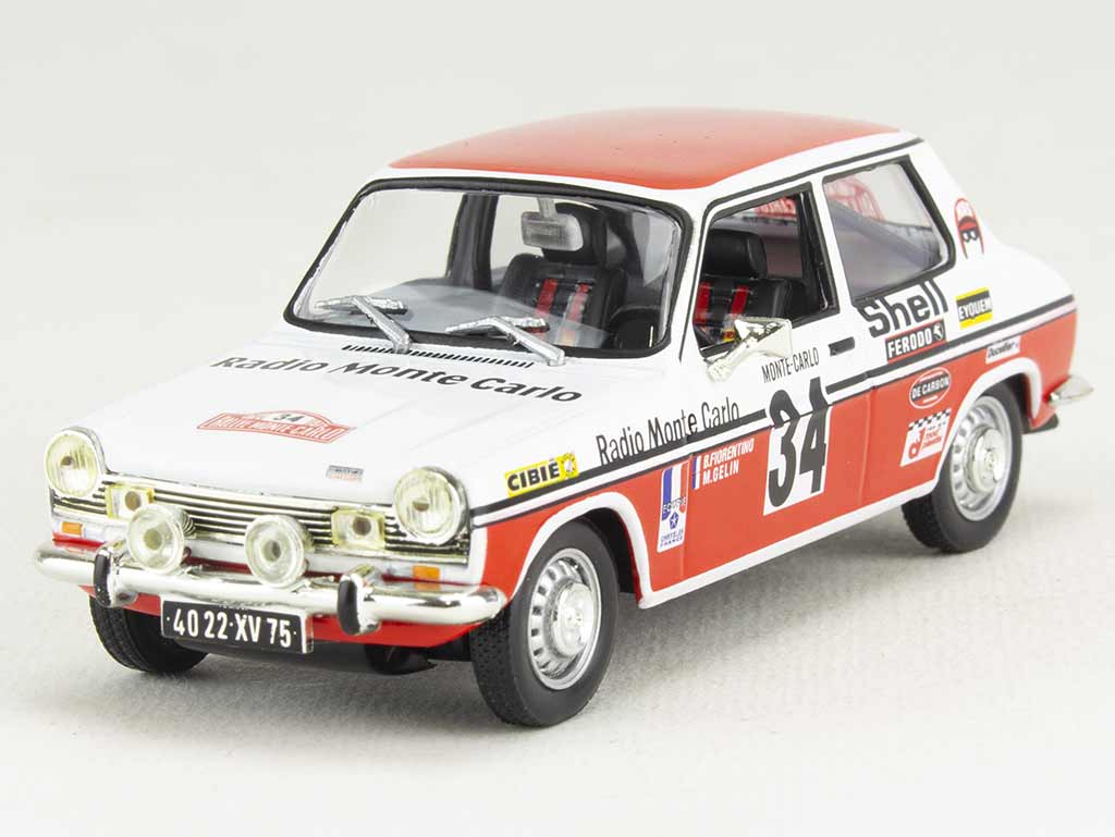 Simca - 1100 Spécial Monte -Carlo 1972 - Modèle Presse - 1/43 - Autos ...