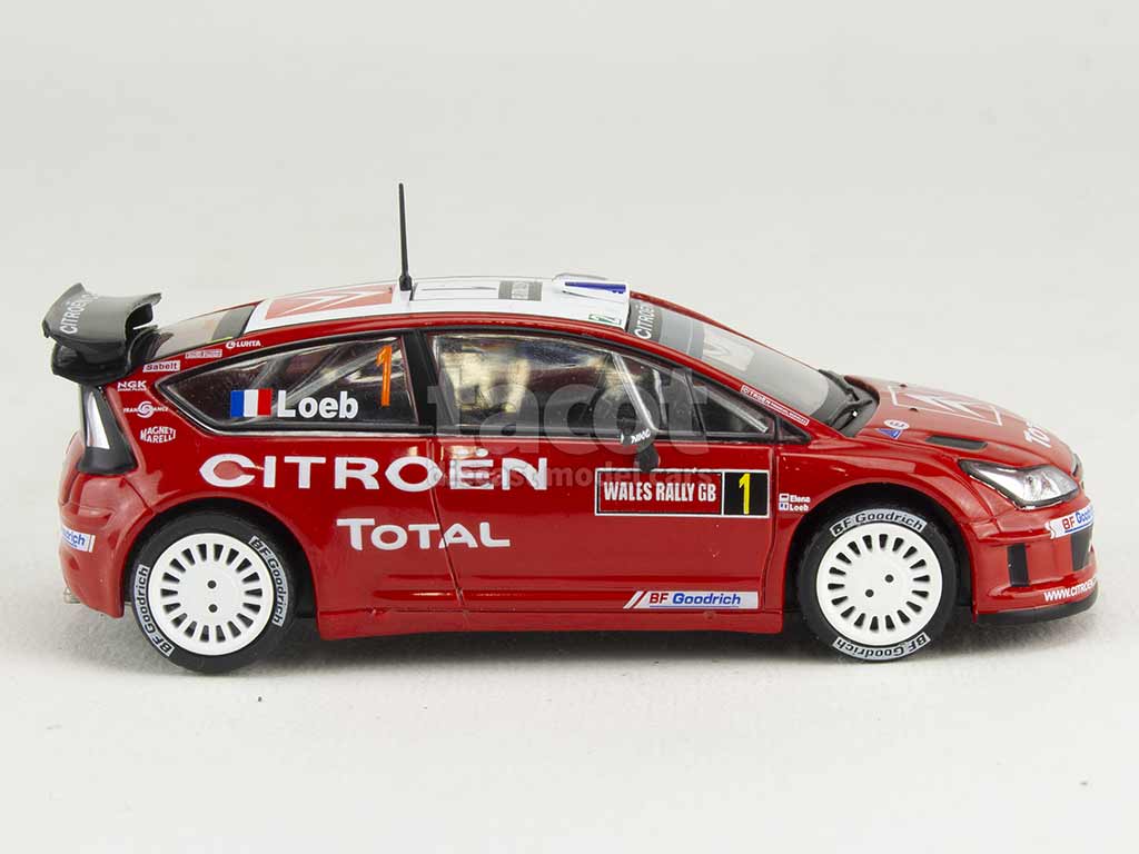 Citroën - C4 WRC Wales Rally GB 2007 - Modèle Presse - 1/43 - Autos ...