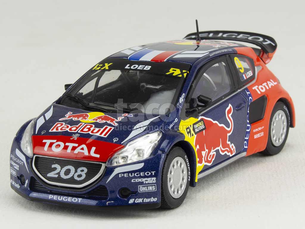 Peugeot - 208 WRX Neste World RX of Latvia 2016 - Modèle Presse - 1/43 ...
