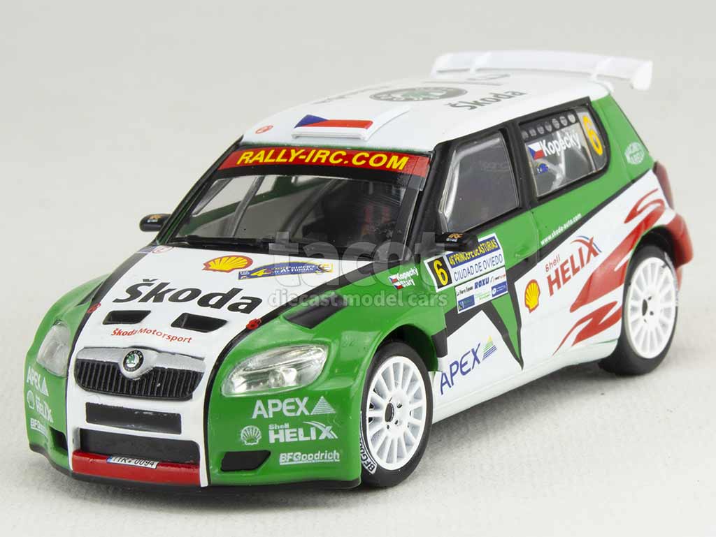 Skoda - Fabia S2000 Asturias 2009 - Modèle Presse - 1/43 - Autos ...
