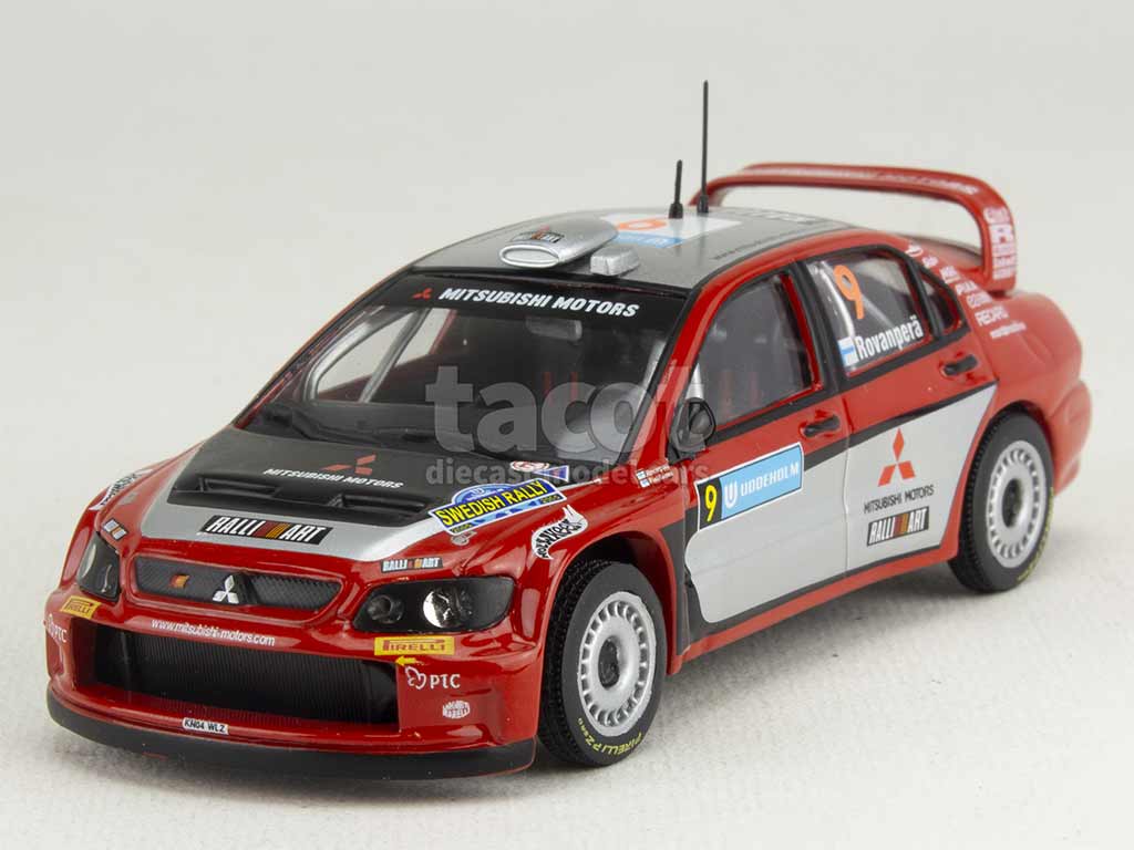 Mitsubishi - Lancer WRC Sweden 2005 - Modèle Presse - 1/43 - Autos ...