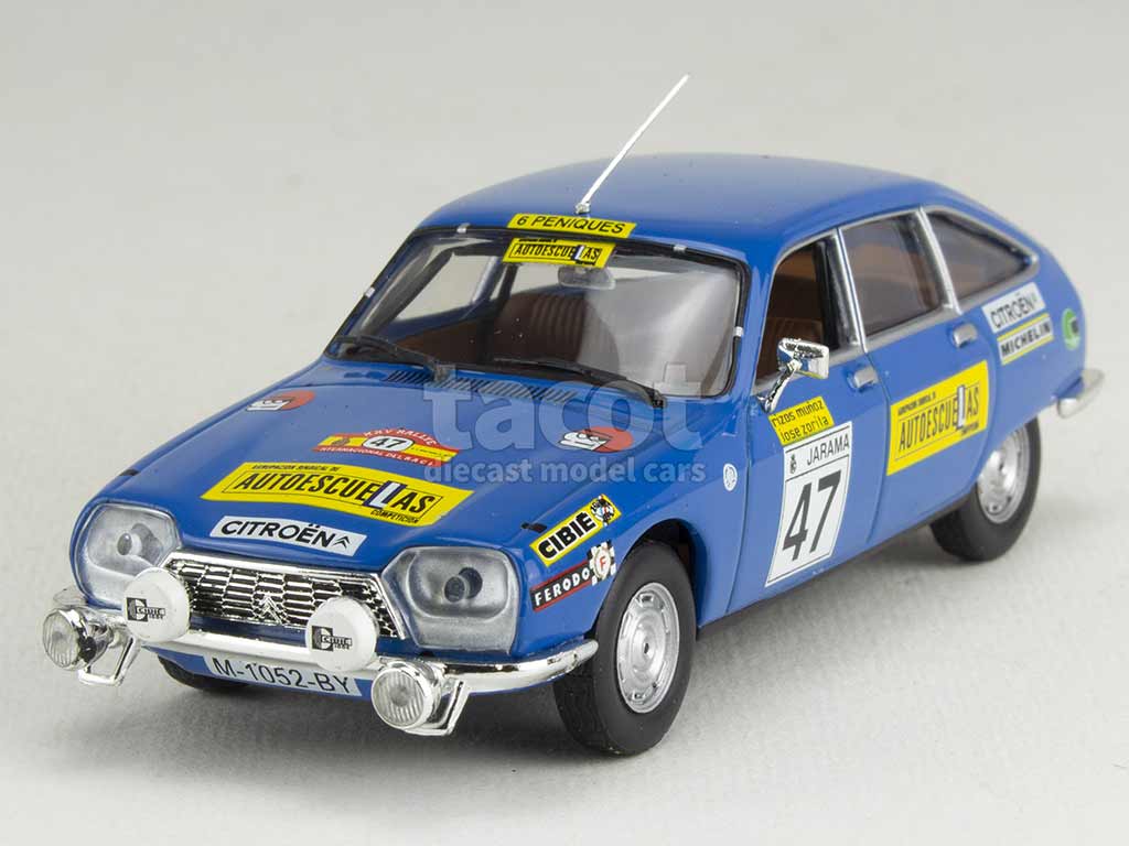 Citroën - GS Del Racy Rally 1977 - Modèle Presse - 1/43 - Autos ...