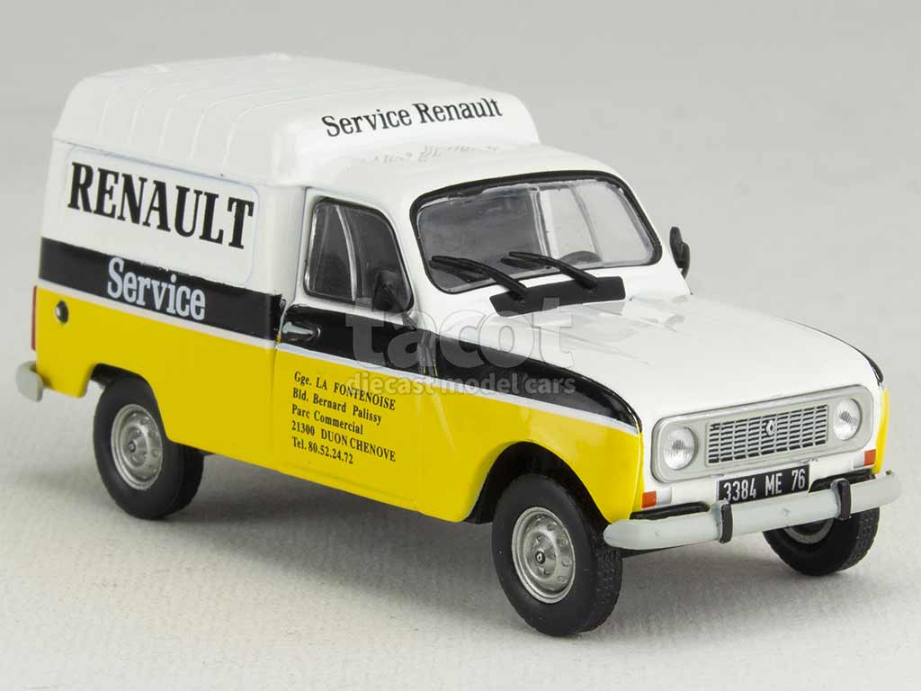 Renault - R4 F6 Fourgonnette 1978 - Modèle Presse - 1/43 - Autos ...