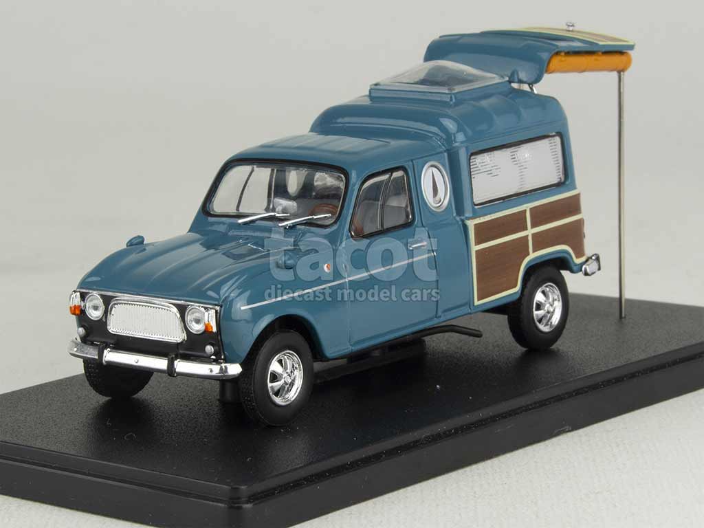 Renault - R4 Trafic Camping - Modèle Presse - 1/43 - Autos Miniatures Tacot