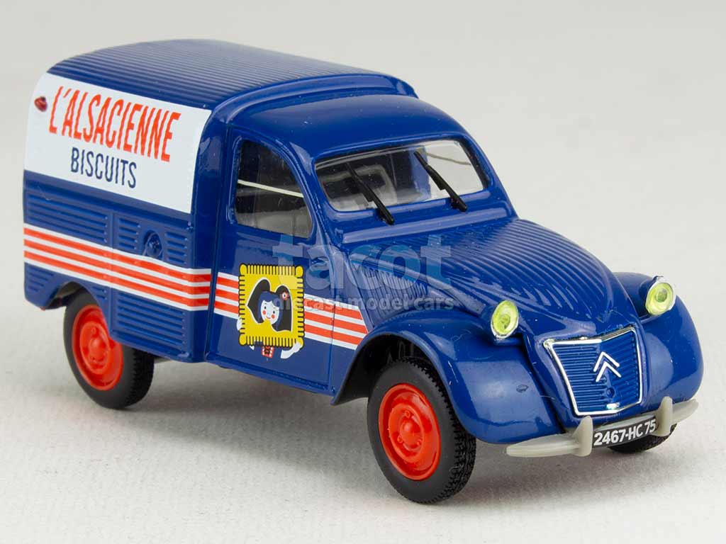Citroën - 2CV AZU Fourgonnette 1958 - Norev Presse - 1/43 - Autos Miniatures Tacot