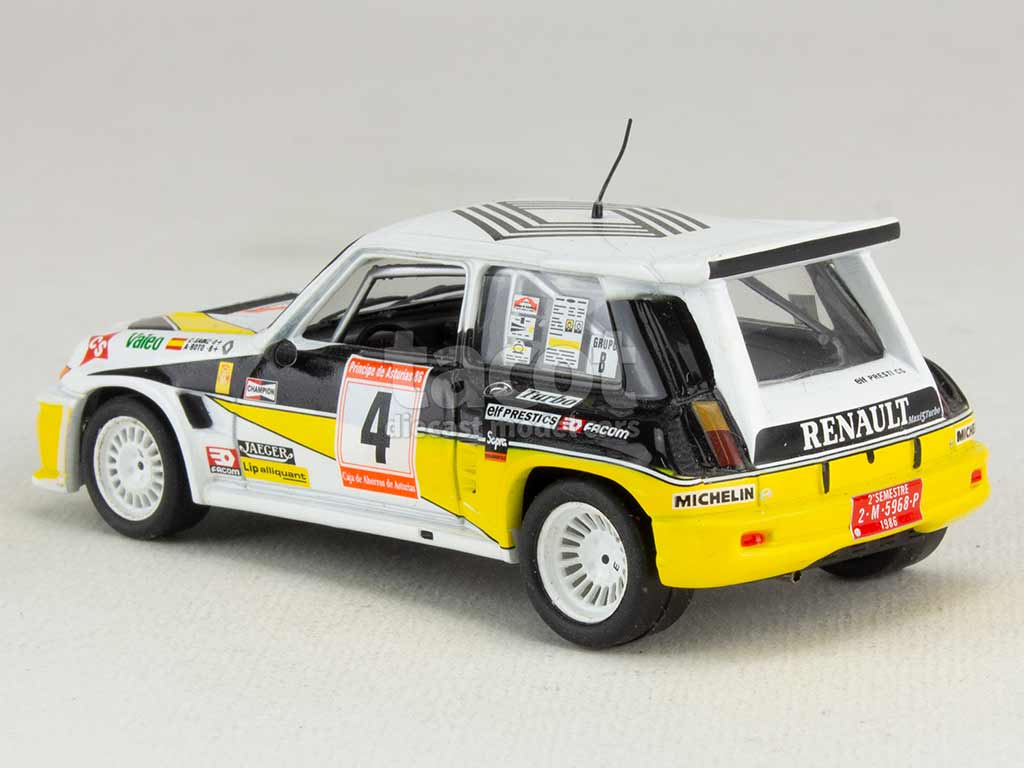 Renault - R5 Maxi Turbo Asturias 1986 - Modèle Presse - 1/43 - Autos ...