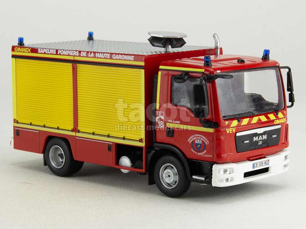 MAN - TGL Eclairage Ventilation Gimaex - Modèle Presse - 1/43 - Autos ...