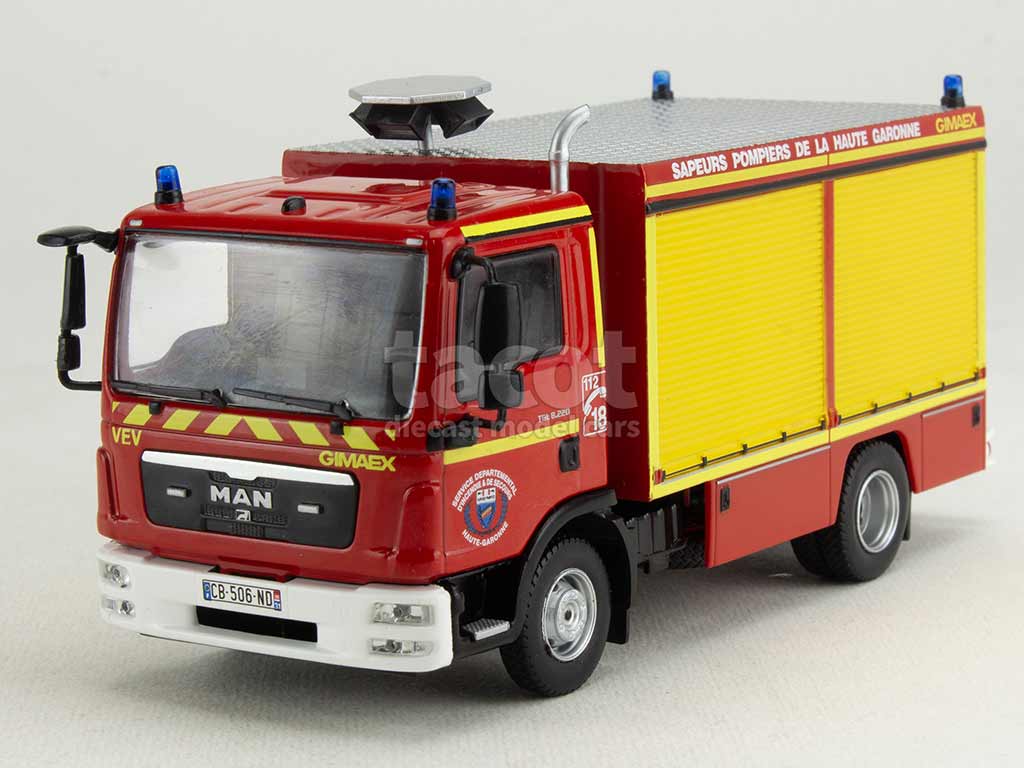 MAN - TGL Eclairage Ventilation Gimaex - Modèle Presse - 1/43 - Autos ...