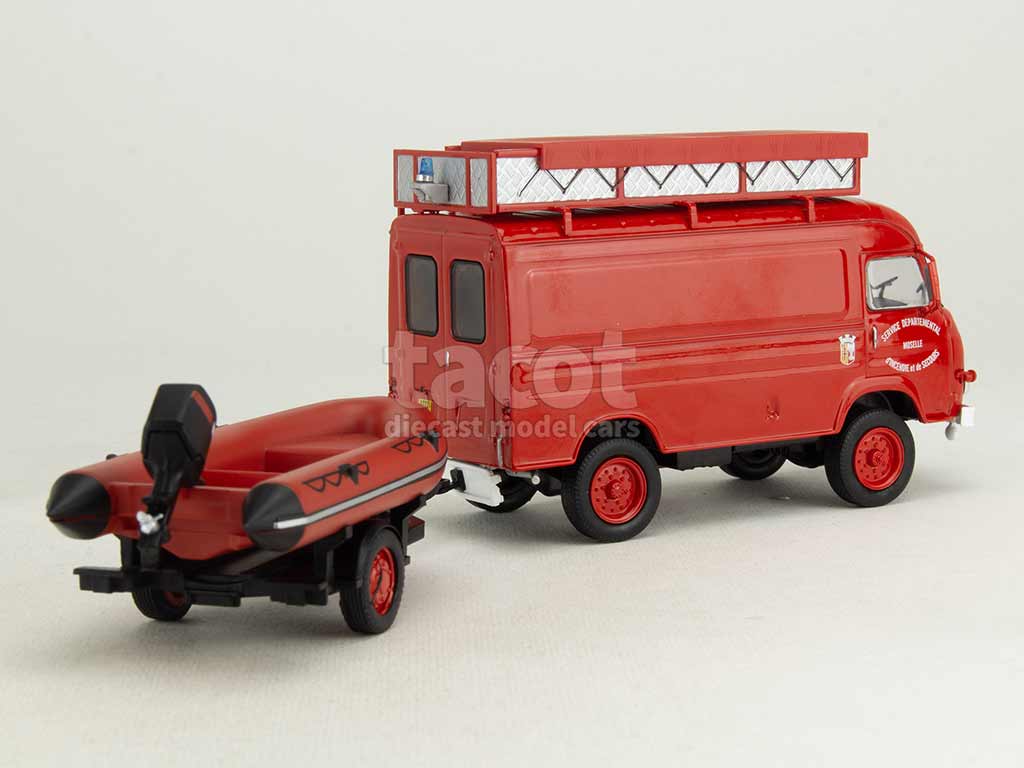 Saviem - TP3 Fourgon de Dépollution/ Zodiac - Modèle Presse - 1/43 ...