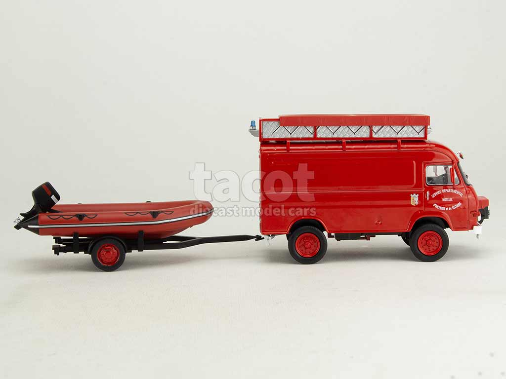 Saviem - TP3 Fourgon de Dépollution/ Zodiac - Modèle Presse - 1/43 ...