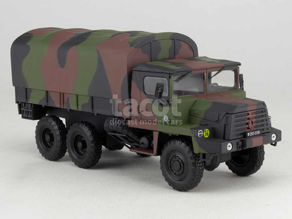 Berliet - GBC 8 KT 6x6 Transport Militaire - Modèle Presse - 1/43 ...