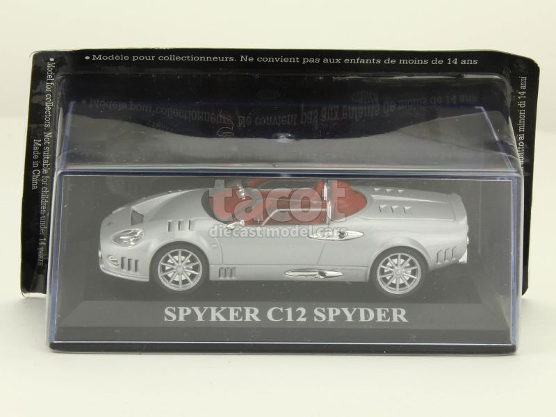 Spyker - C12 Spyder 2006 - Modèle Presse - 1/43 - Autos Miniatures Tacot