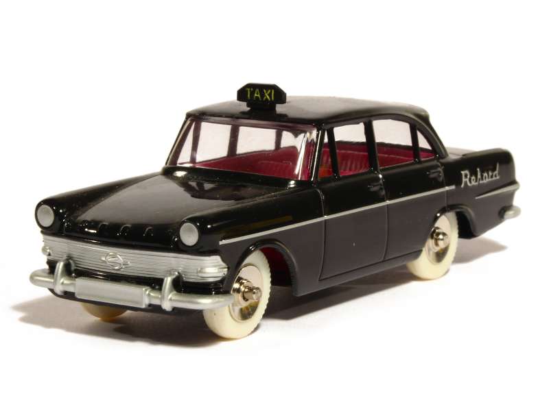 Opel - Rekord Taxi 1961 - Dinky Toys Chine - 1/43 - Autos Miniatures Tacot
