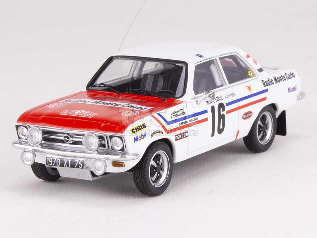 Opel - Ascona A Monte-Carlo 1972 - Trofeu - 1/43 - Autos Miniatures Tacot
