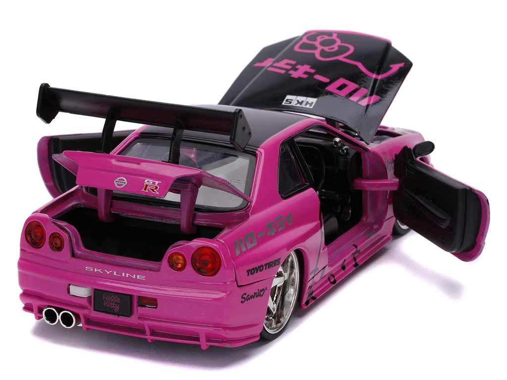Nissan - Skyline GTR BNR34 2002 - Jada-Toys - 1/24 - Autos Miniatures Tacot