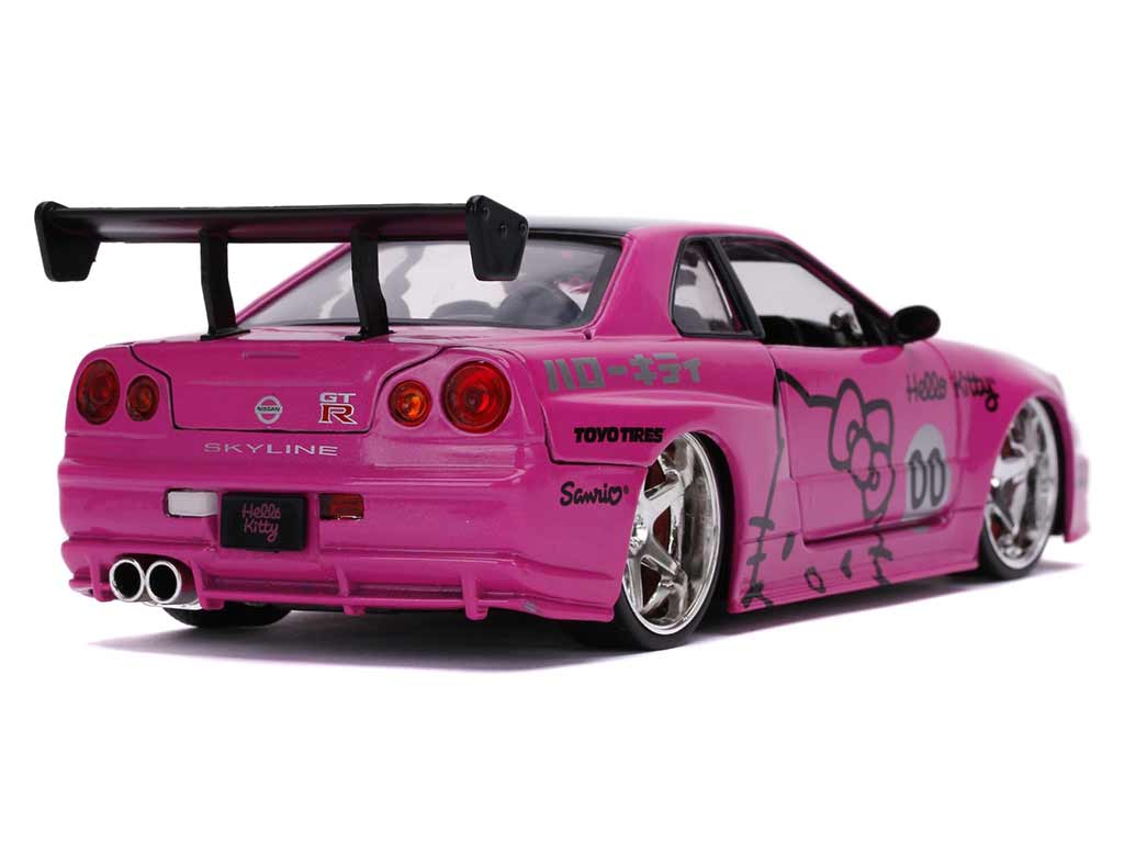 Nissan - Skyline GTR BNR34 2002 - Jada-Toys - 1/24 - Autos Miniatures Tacot