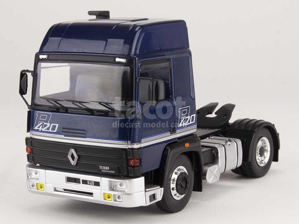Renault - R420 Tracteur 1986 - IXO - 1/43 - Autos Miniatures Tacot