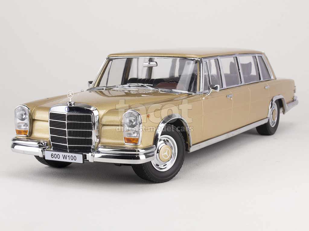 Mercedes - 600 LWB Pullman/ W100 1964 - KK Scale Models - 1/18 - Autos ...