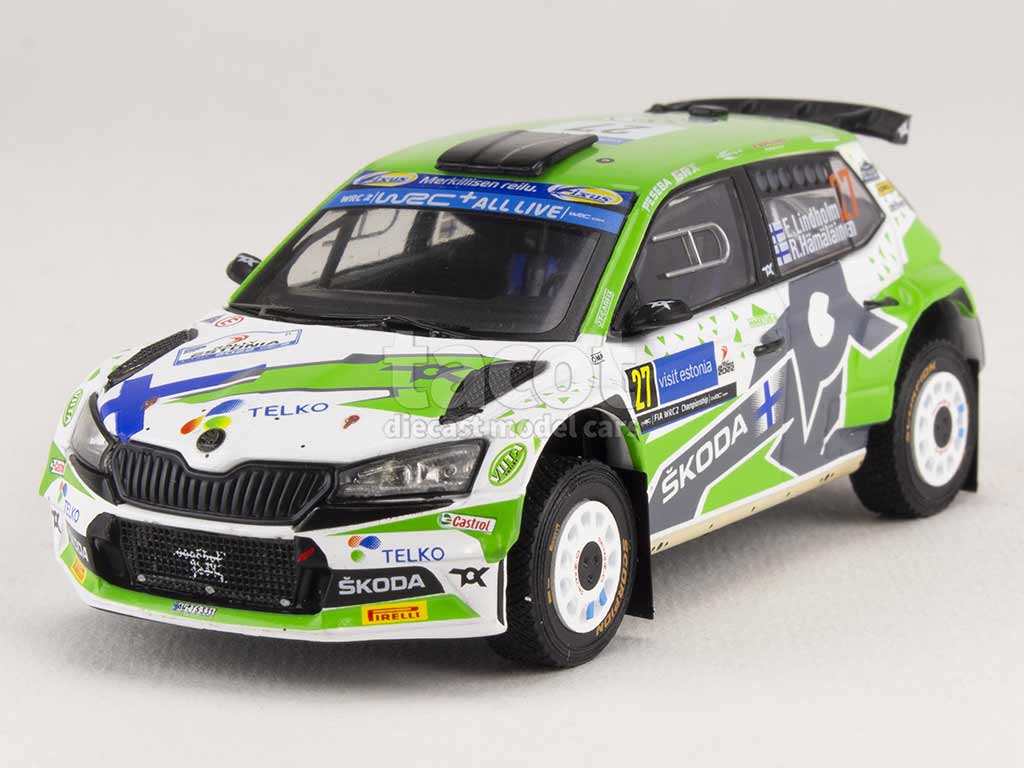 Skoda - Fabia Rally2 Evo Estonia Rally 2022 - IXO - 1/43 - Autos ...