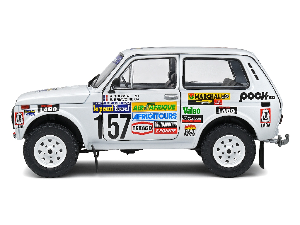 Lada - Niva Paris Dakar 1983 - Solido - 1/18 - Autos Miniatures Tacot