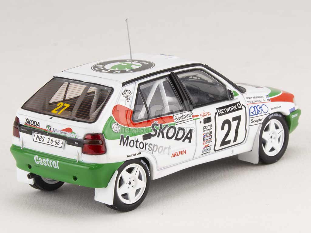 Skoda - Felicia Kit Car RAC Rally 1996 - IXO - 1/43 - Autos Miniatures ...