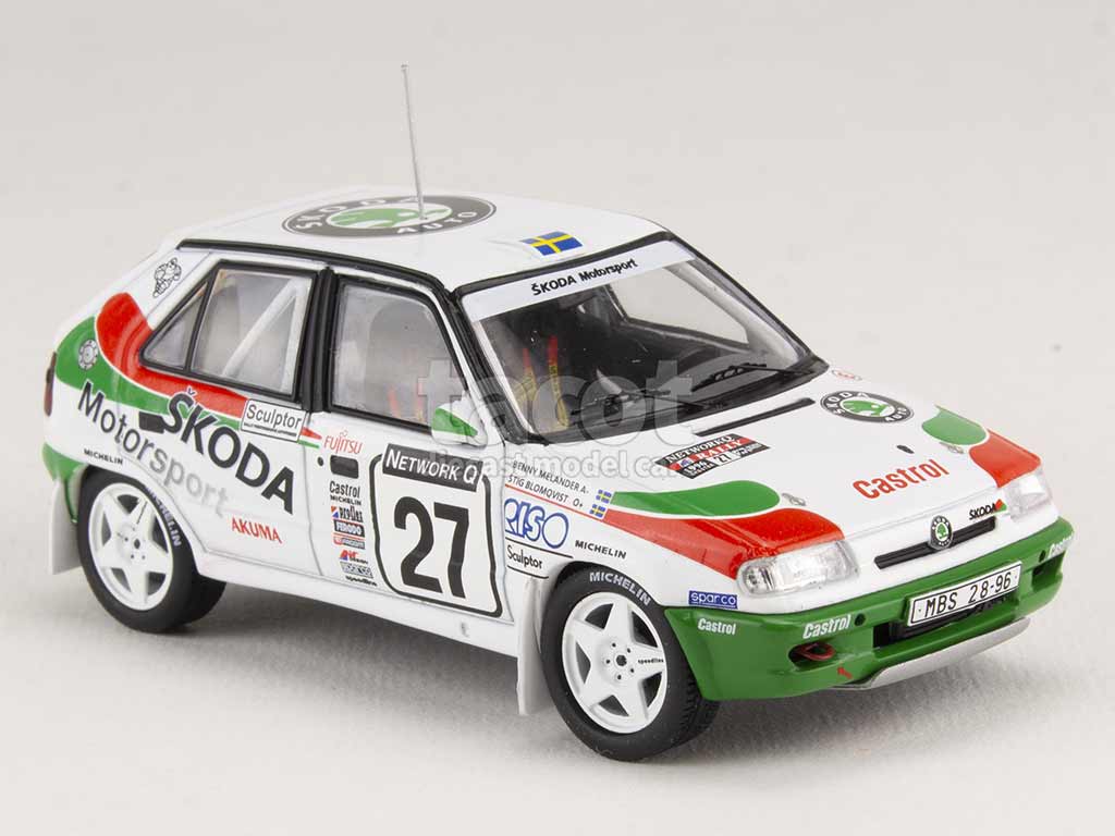 Skoda - Felicia Kit Car RAC Rally 1996 - IXO - 1/43 - Autos Miniatures ...