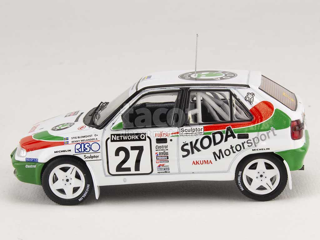 Skoda - Felicia Kit Car RAC Rally 1996 - IXO - 1/43 - Autos Miniatures ...