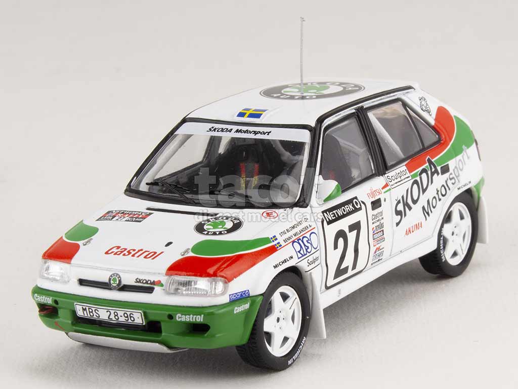 Skoda - Felicia Kit Car RAC Rally 1996 - IXO - 1/43 - Autos Miniatures ...