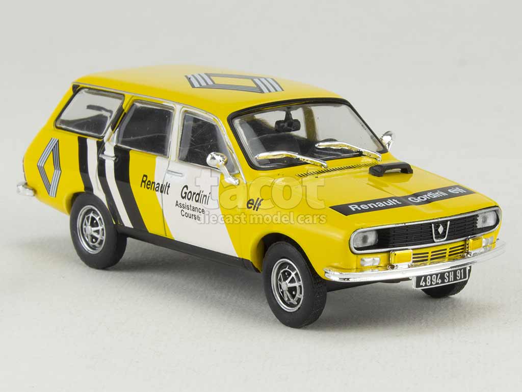 Renault - R12 Break Assistance Rally 1977 - Modèle Presse - 1/43 ...