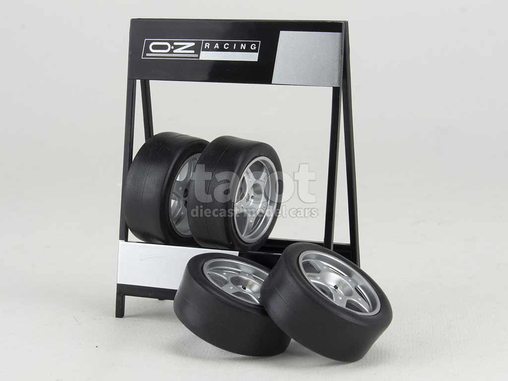 Divers - Set 4 Wheels OZ Racing - IXO - 1/18 - Autos Miniatures Tacot