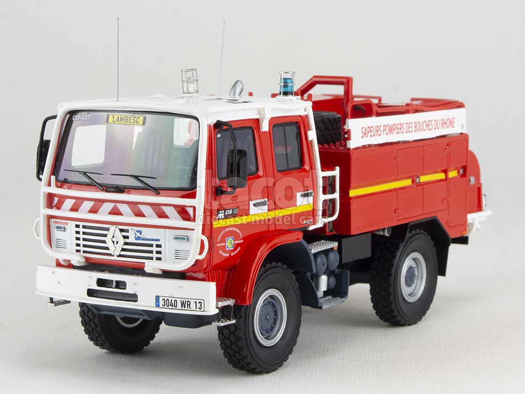 Renault - M210 Techmann Arbois 3500 CCF Pompiers - Alerte - 1/43 - Autos Miniatures Tacot