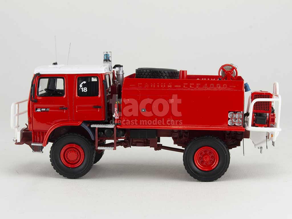 Renault - M180 Camiva CCF Pompiers - Alerte - 1/43 - Autos Miniatures Tacot