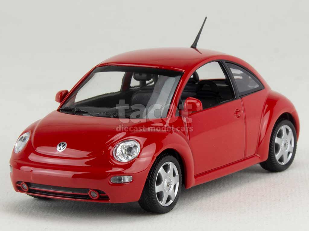 Volkswagen - New Beetle 1998 - Maxichamps - 1/43 - Autos Miniatures Tacot
