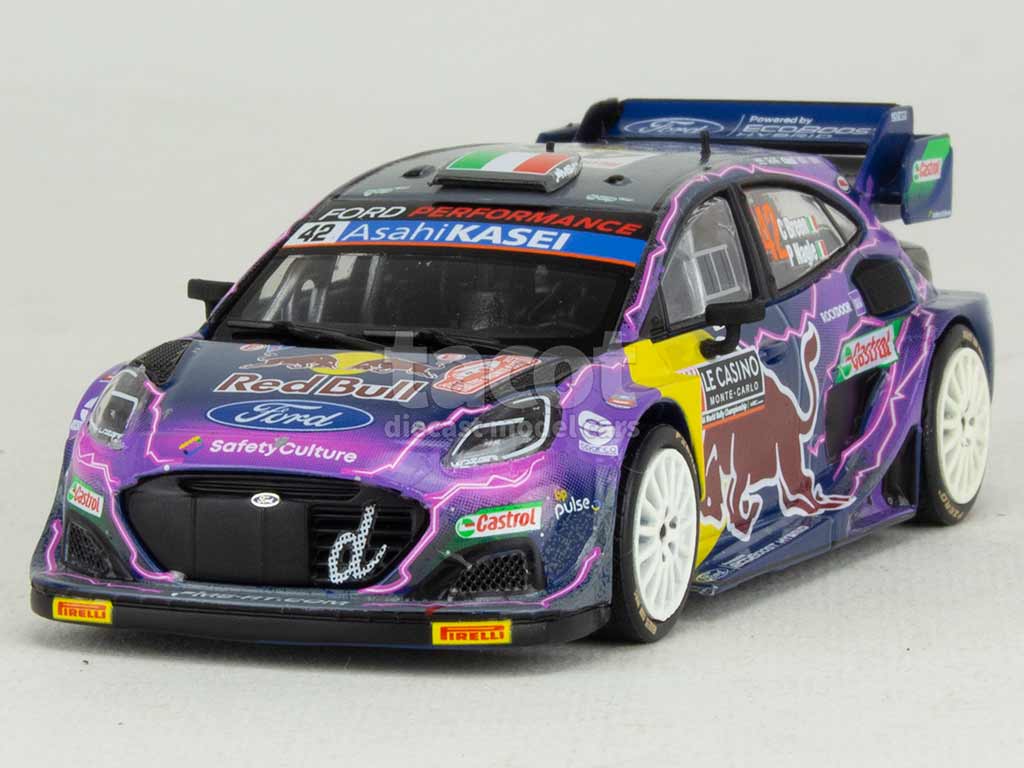 Ford - Puma Rally1 Monte-Carlo 2022 - IXO - 1/43 - Autos Miniatures Tacot