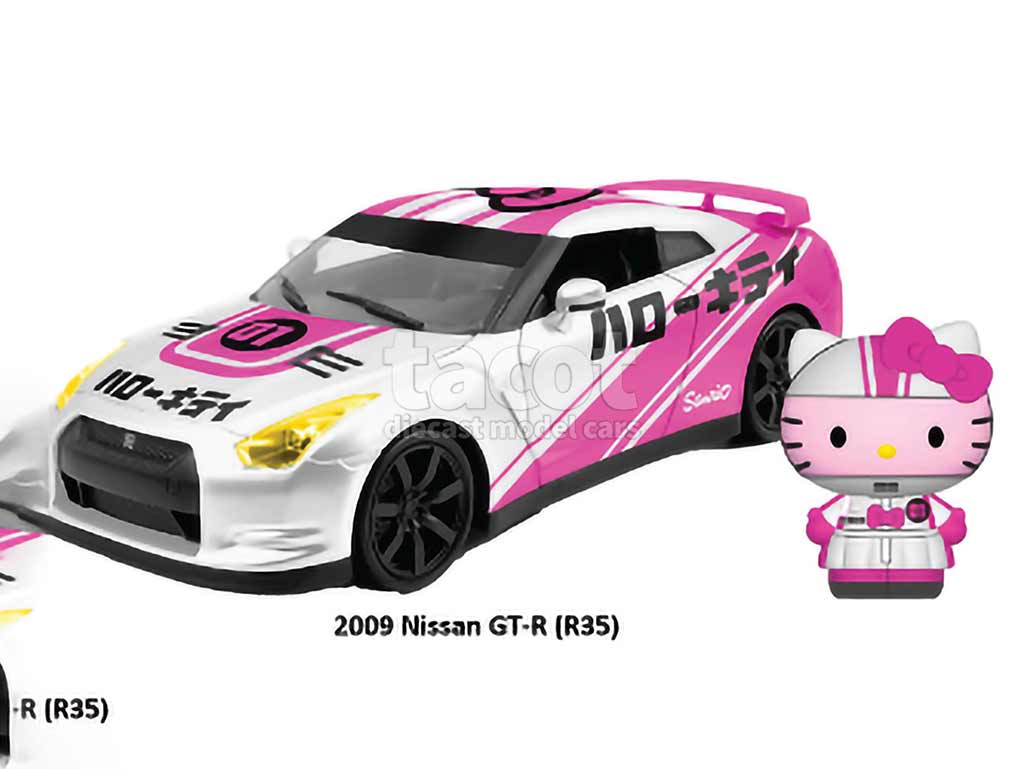 Nissan - GTR R35 2009 - Jada-Toys - 1/24 - Autos Miniatures Tacot