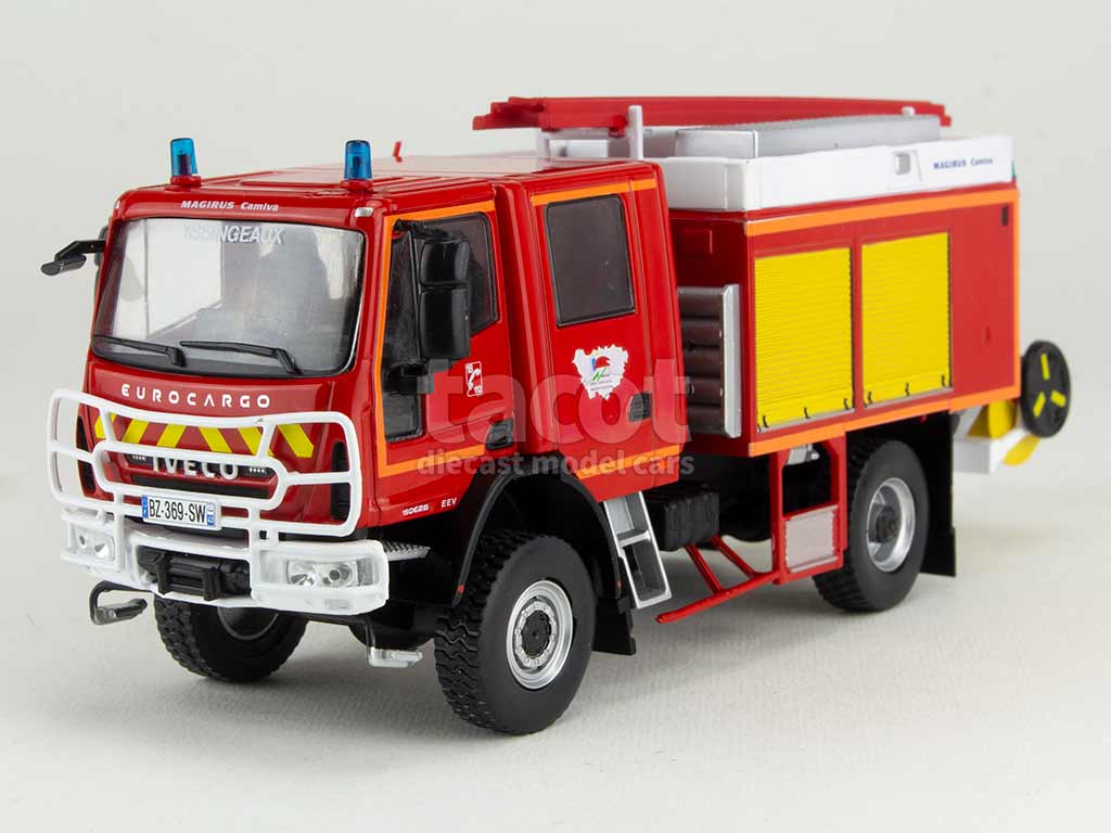 Iveco - Eurocargo Tector 150 E 28 EEV 4X4 Pompiers 2003 - Modèle Presse ...